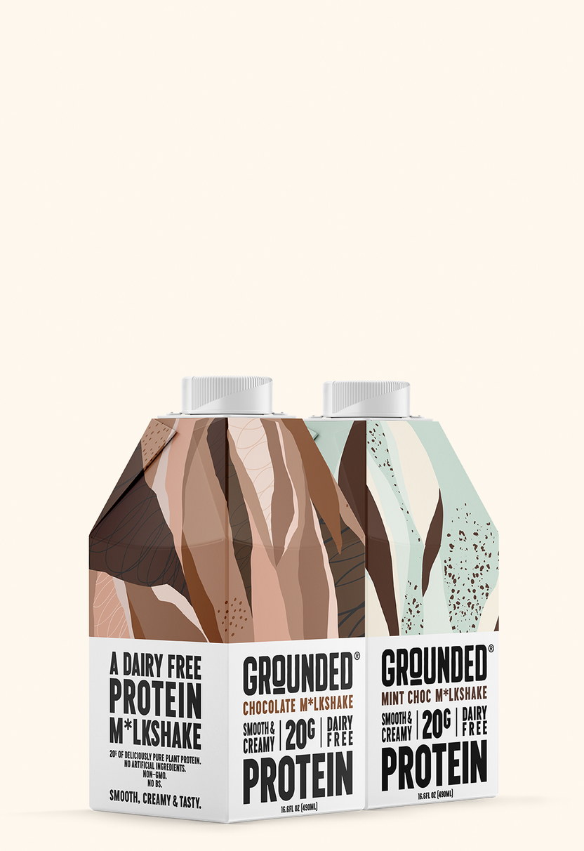GROUNDED® PROTEIN M*LKSHAKES